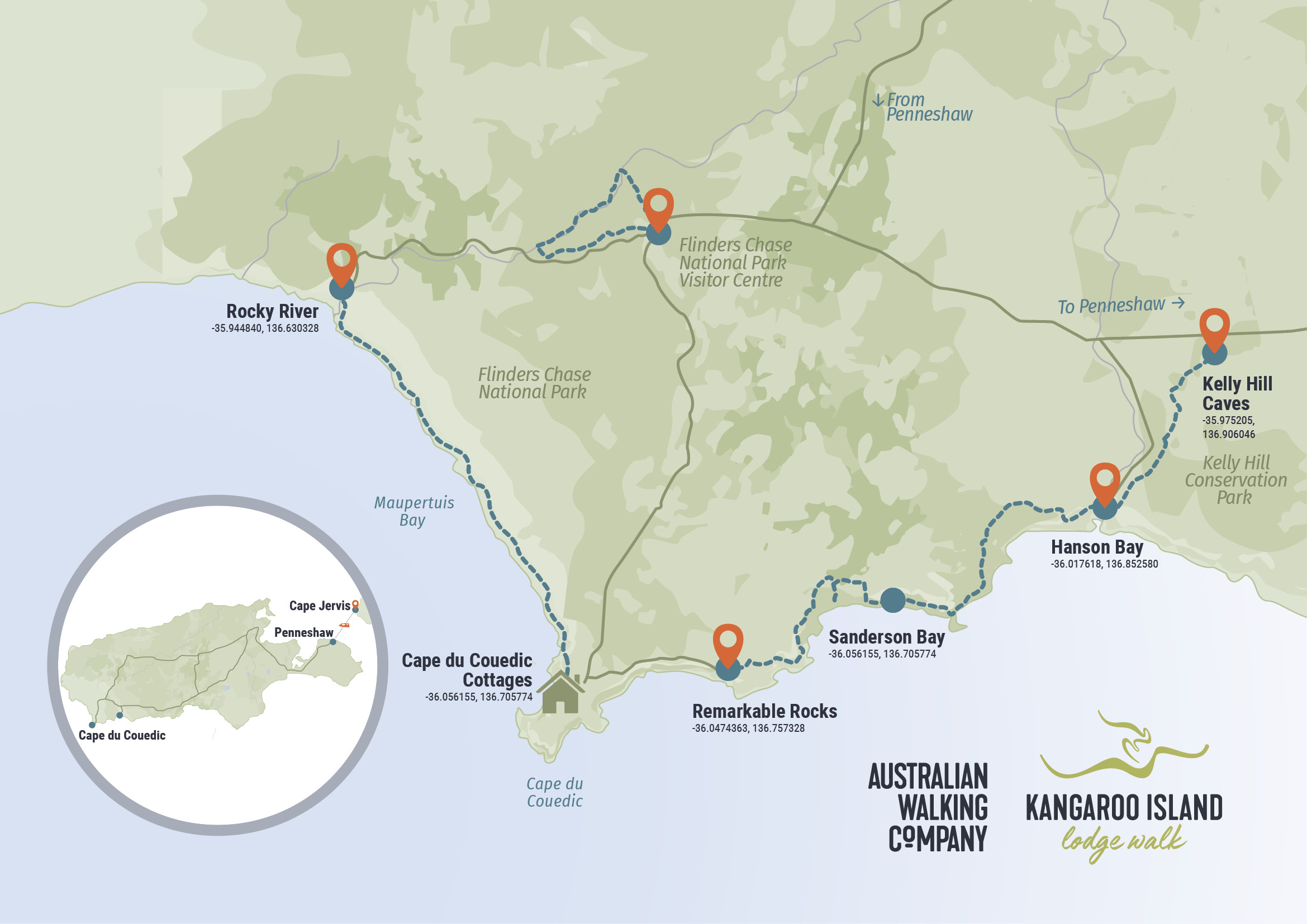 Kangaroo Island Lodge Walk